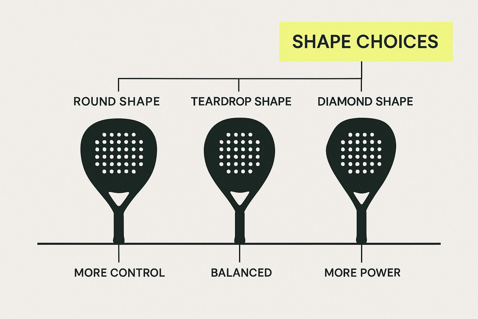 Which Padel Racket Is Right for You? Power vs Control vs Hybrid Guide ...